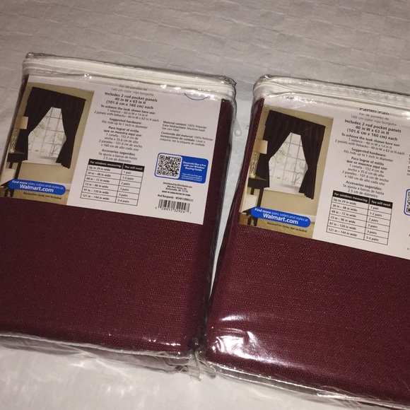 Mainstays | Accents | Panel Curtains | Poshmark